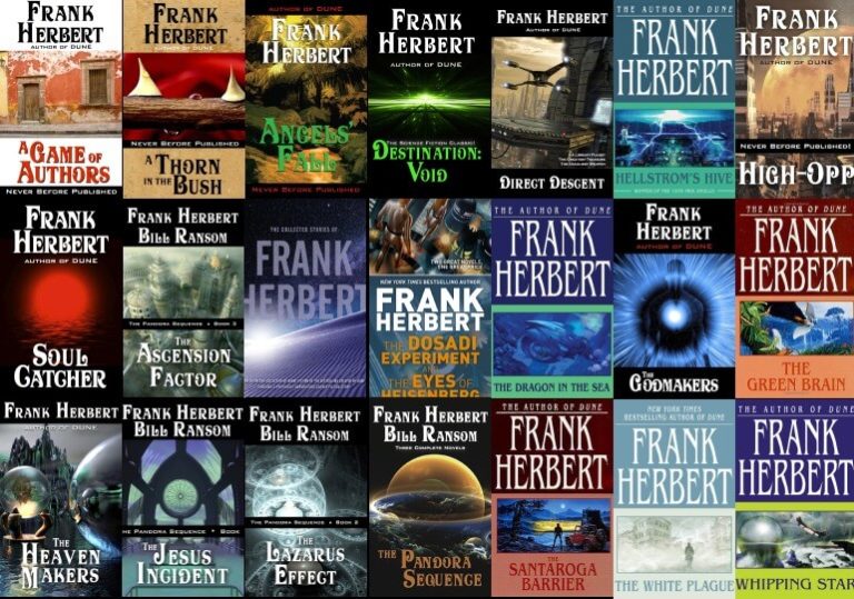 Todos os livros de Frank Herbert