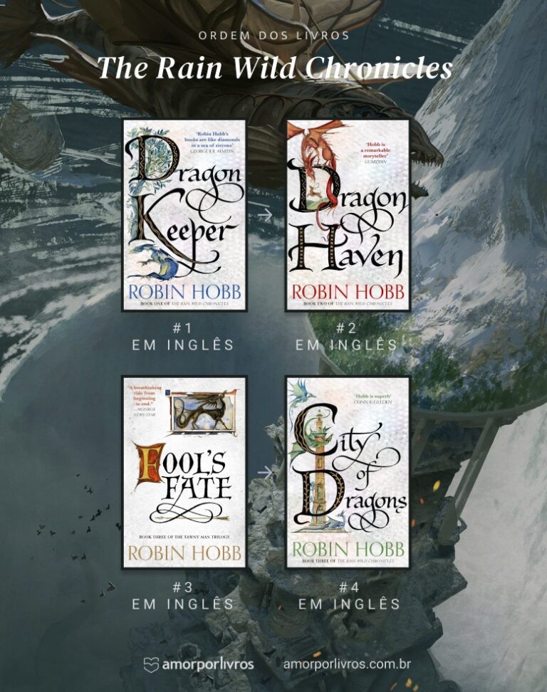 Em qual ordem ler Robin Hobb e o Reino dos Antigos? (2026)