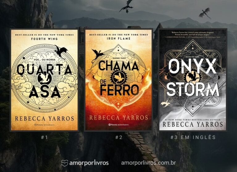 Todos os 22 livros de Rebecca Yarros, autora de Quarta Asa